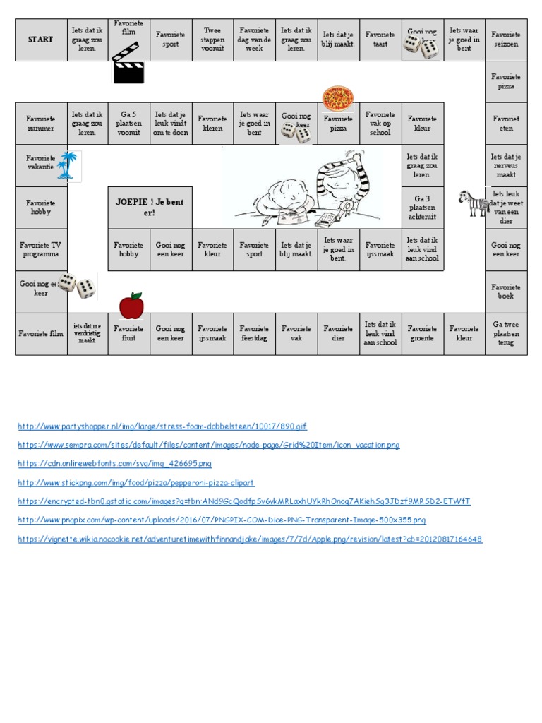 Kennismaking Ganzenbord | PDF