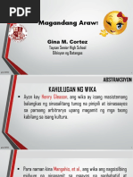 Mga Halimbawa NG Salitang Lalawiganin Delete | PDF