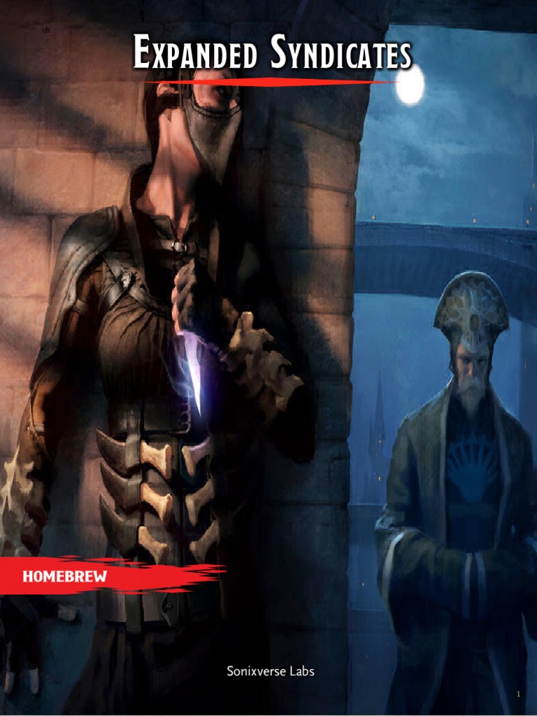 Expanded Syndicates | PDF | Organized Crime | Magician (Fantasy)