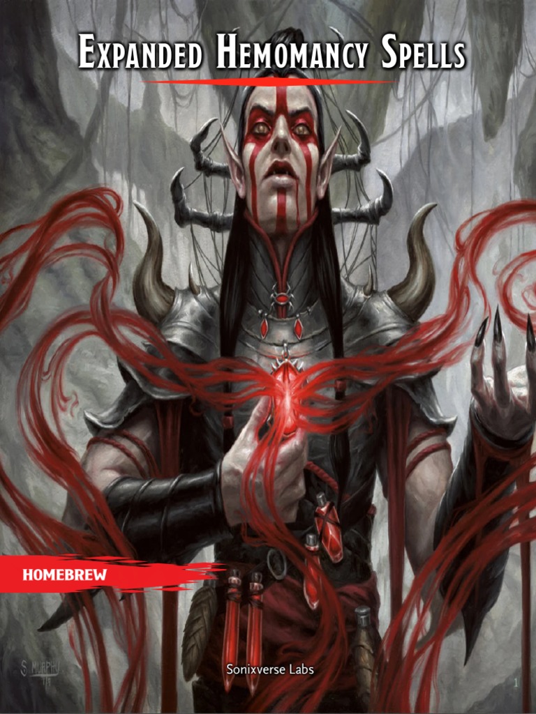 Hemomancy Spells | PDF | Magician (Fantasy) | D20 System
