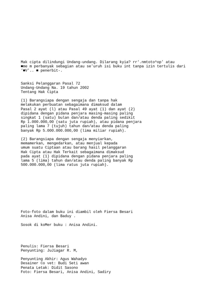 Arah Langkah by Fiersa Besari - Djvu | PDF