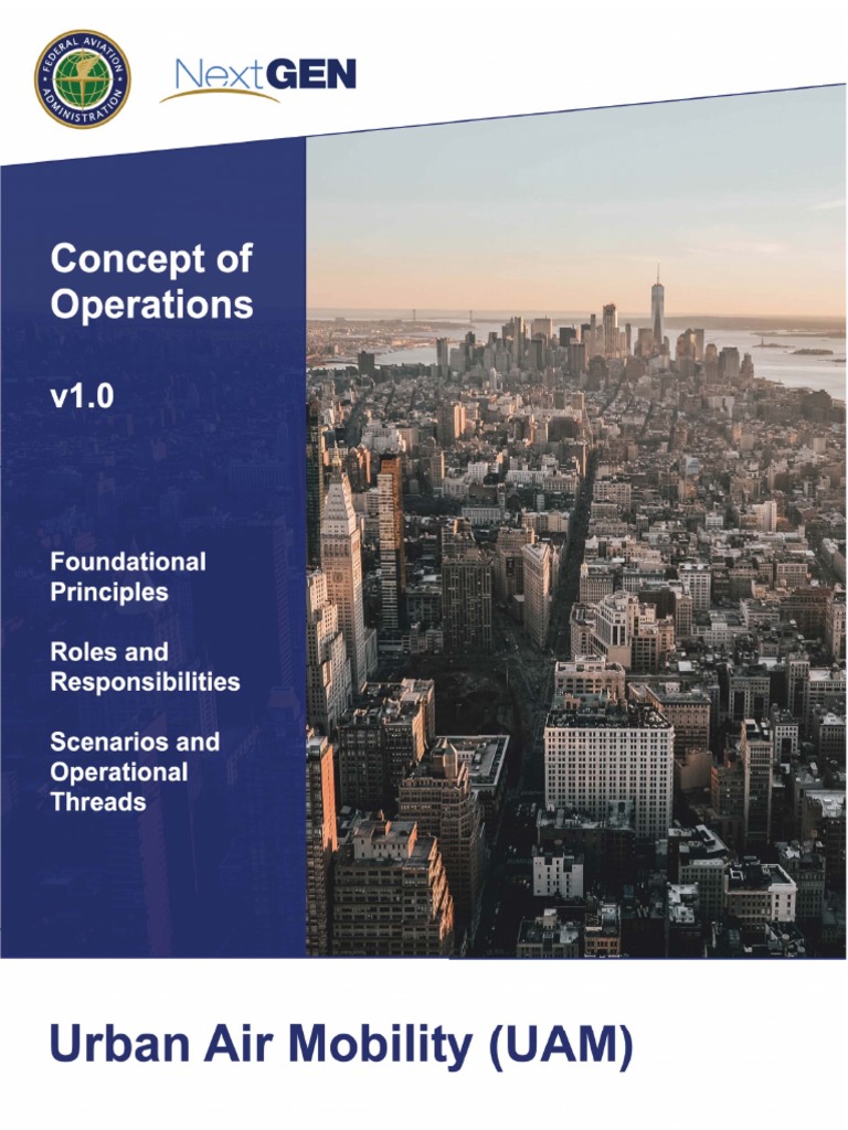 UAM ConOps v1.0 | PDF | Air Traffic Control | Federal Aviation ...