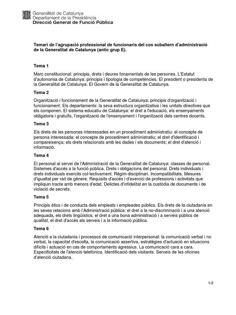 Temari Subaltern | PDF