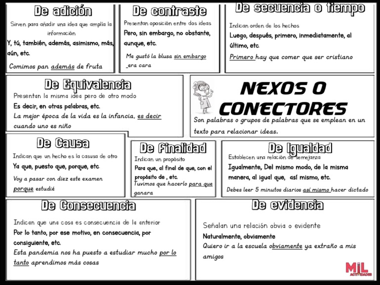 Nexos Y Conectores Pdf