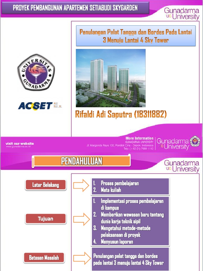 Penulangan Pelat Tangga Dan Bordes Pada Lantai 3 Menuju Lantai 4 Sky ...