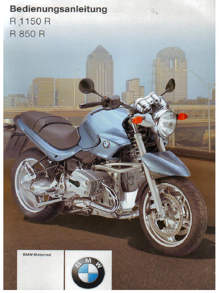Manual de Taller BMW r850 y r1150 | PDF
