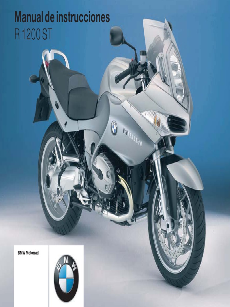 Manual BMW R1200ST | PDF | Sistema de freno antibloqueo | BMW