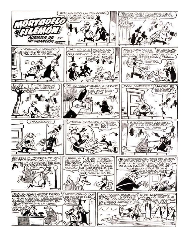 Comic para Colorear 1 | PDF