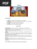 Obra de Teatro - Ricitos de Oro y Los Tres Osos | PDF | Osos | Ricitos ...