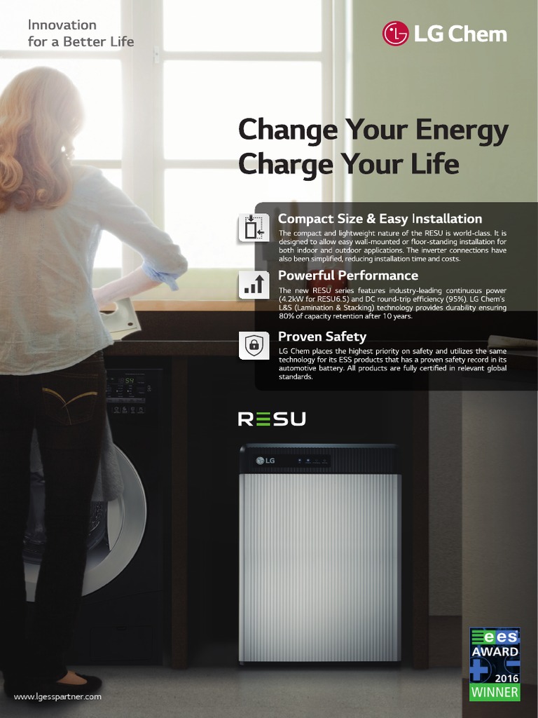 LG Chem Datasheet | PDF | Energy Technology | Physical Quantities