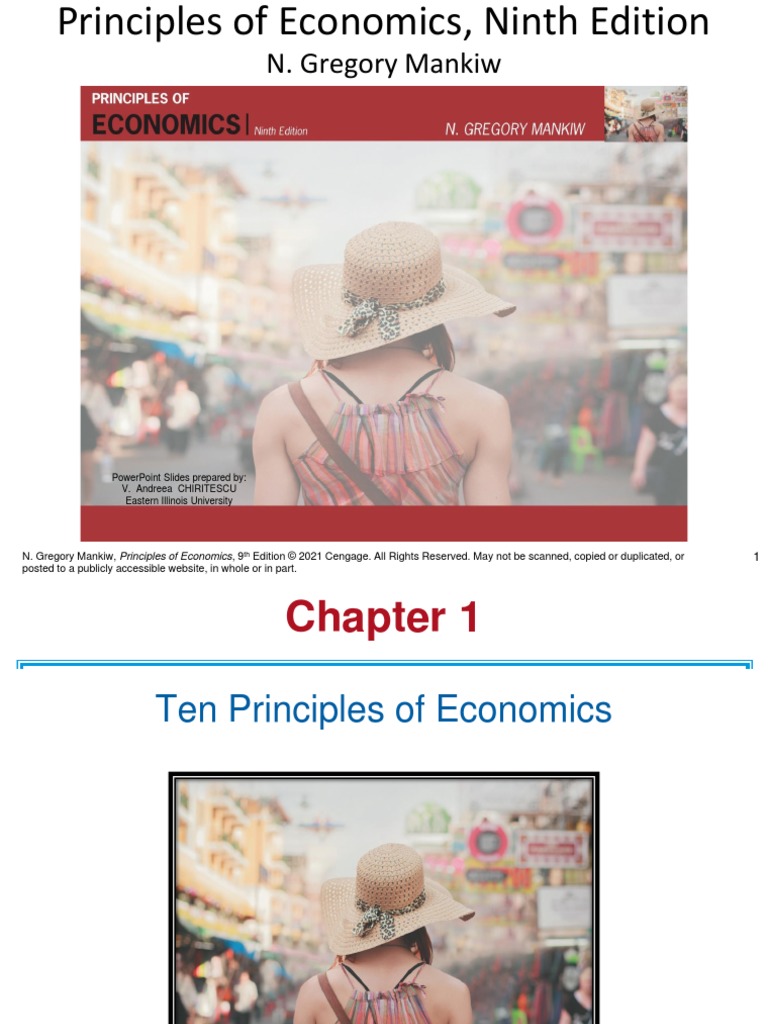 Chapter 01 Ten Principles of Economics | PDF | Economics | Inflation