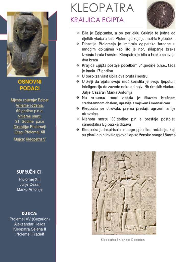 Kleopatra Kraljica | PDF