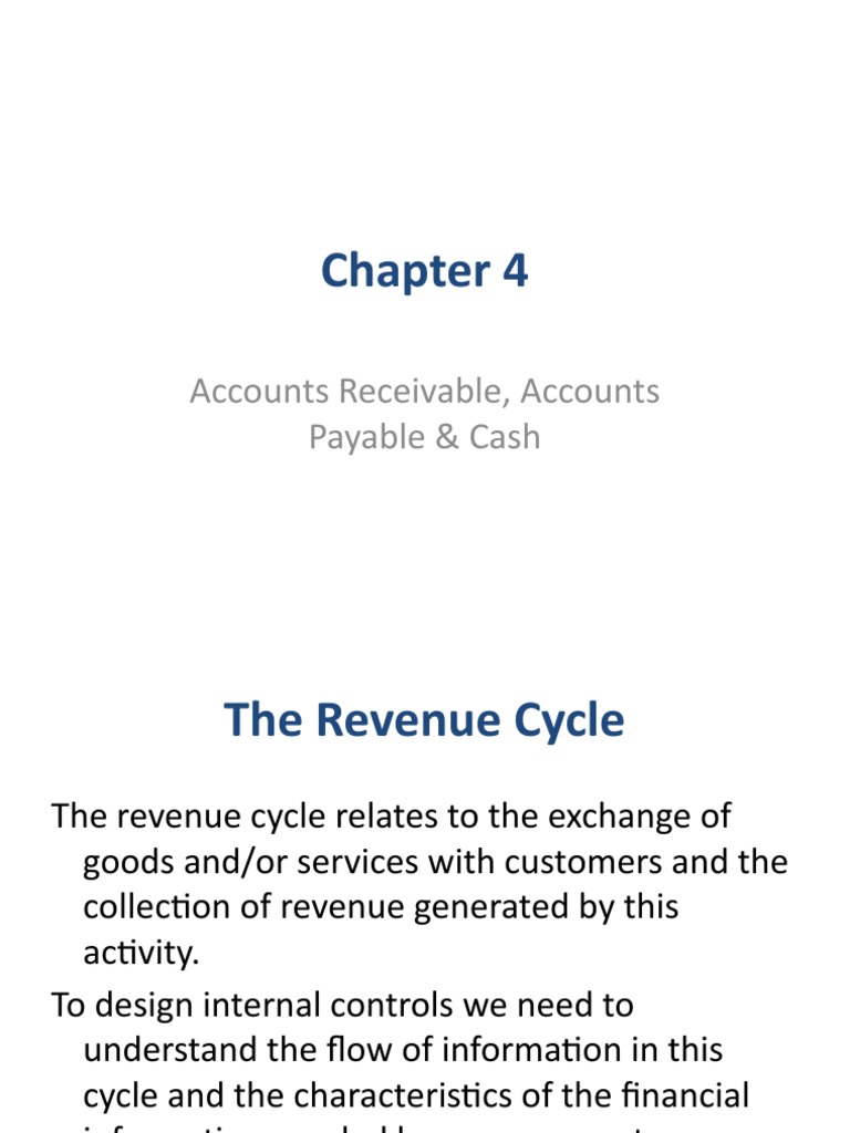 Internal Control Procedures Chapter 4 | PDF | Cheque | Accounts Payable