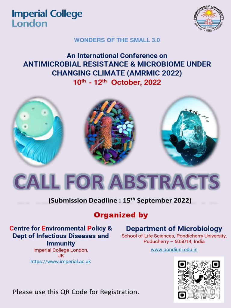 Microbiology Conference 2022 | PDF | Antimicrobial Resistance | Medical ...