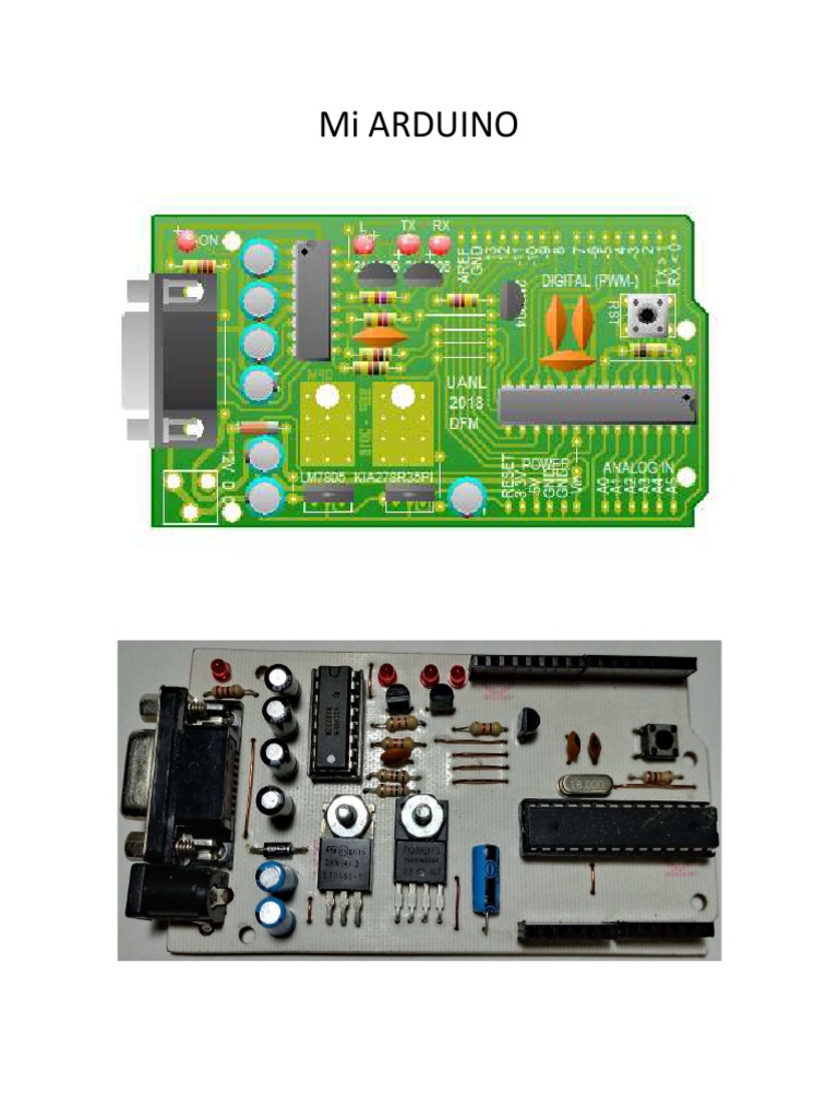 Placa Arduino | PDF | Arduino | Placa de circuito impreso