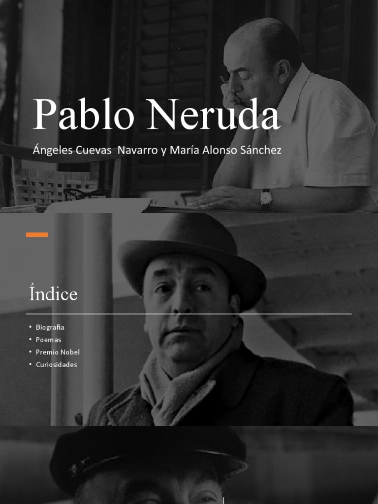 Exposición Oral Pablo NEruda | PDF