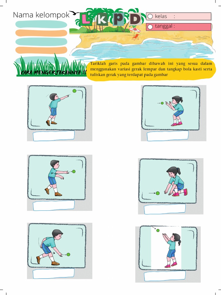 LKPD Permaianan Kasti | PDF