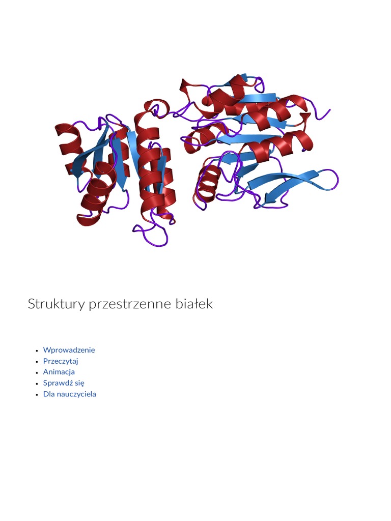 Struktury Przestrzenne Bialek | PDF