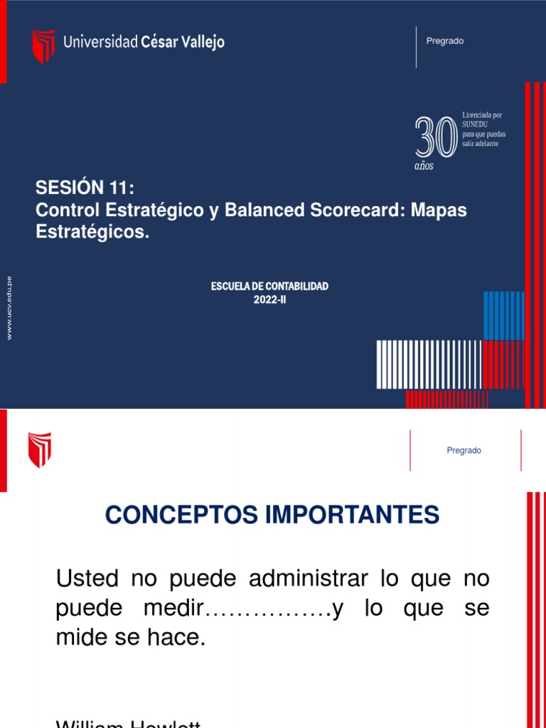 PPT S11 - Control Estratégico y Balanced-Scorecard Mapas Estratégicos ...