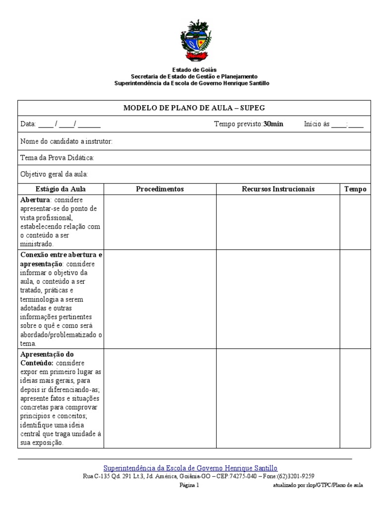 Plano de Aula - Word | PDF Plano de Aula - Word | PDF