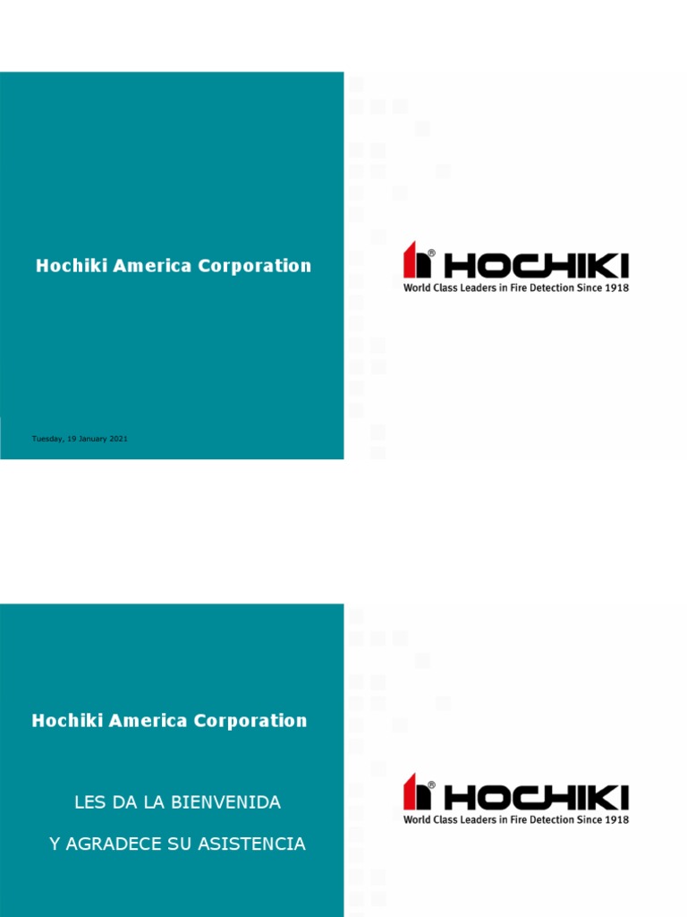 Hochiki America Presentacion | PDF | Ultravioleta | Espectro ...