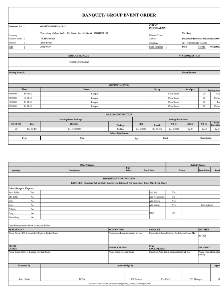 Beo - Training K3 - 2022-05-27 | PDF