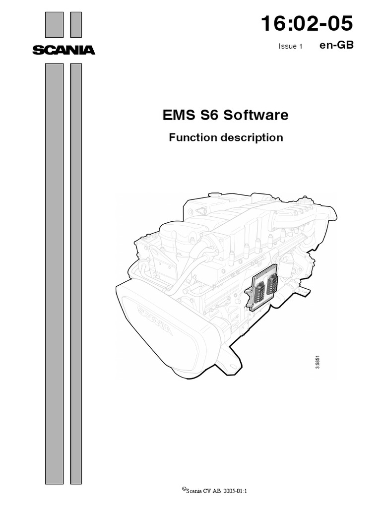 1602-05 EMS S6 Software Function Description | PDF | Throttle ...