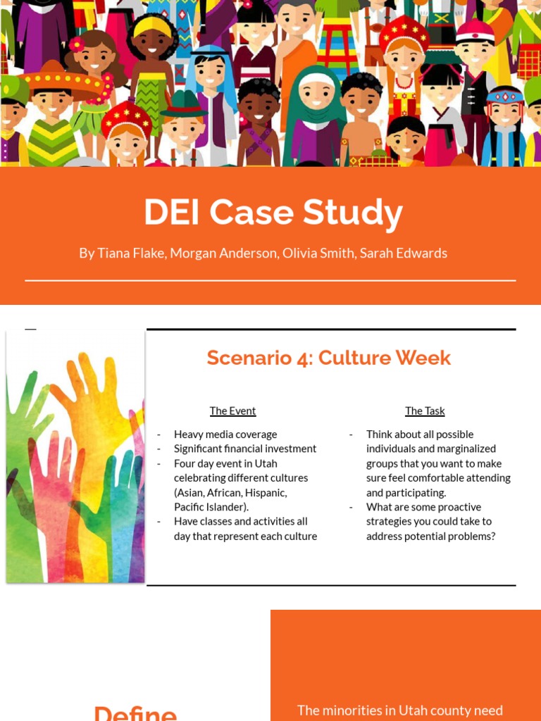 Dei Case Study | PDF | Disability | Race And Ethnicity In The United ...