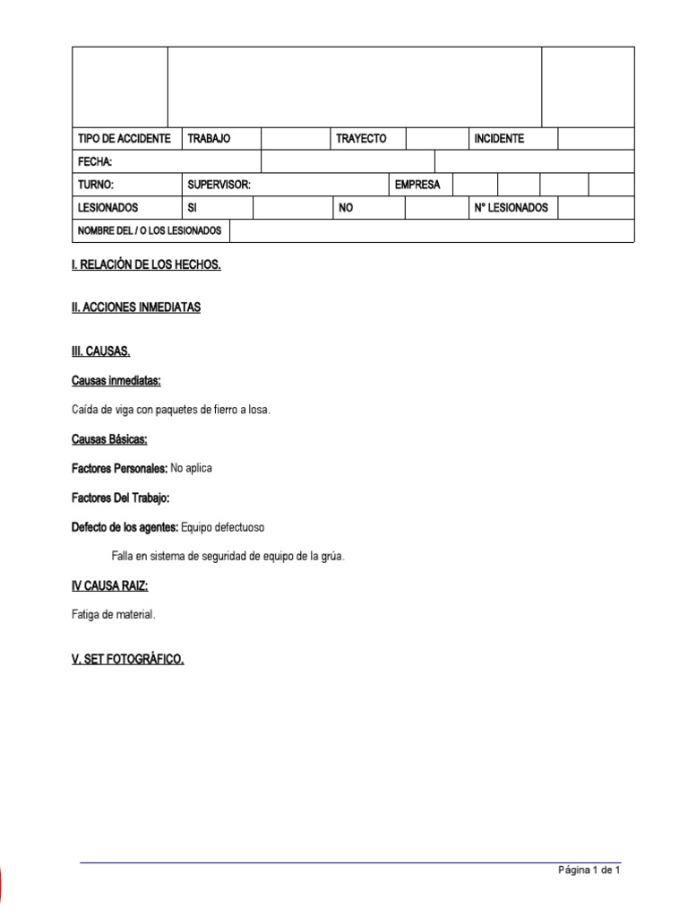 Formato Informe | PDF