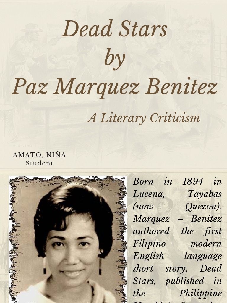 Dead Stars by Paz Marquez Benitez-Amato, N. (Literary Criticism) | PDF ...