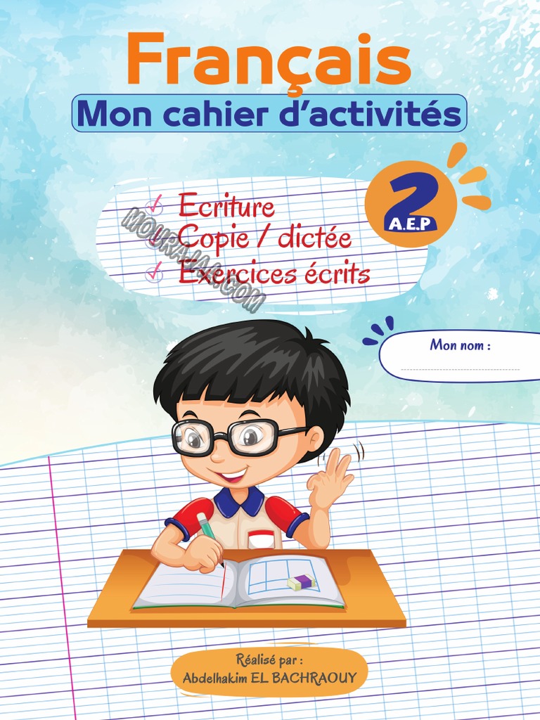 Cahier d'écriture 2AEP | PDF