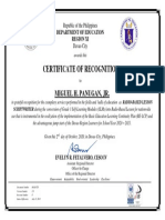 NON-ACADEMIC DISTINCTIONS RECOGNITION | PDF
