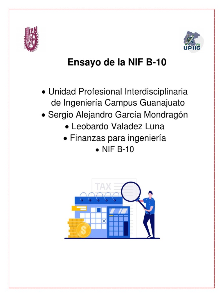 Ensayo de La NIF B | PDF | Inflación | Economias