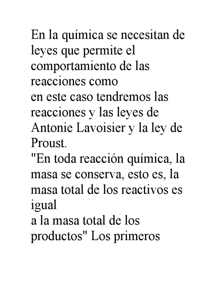 Lab Ley Prop. Definidas | PDF | Química | Ciencias fisicas