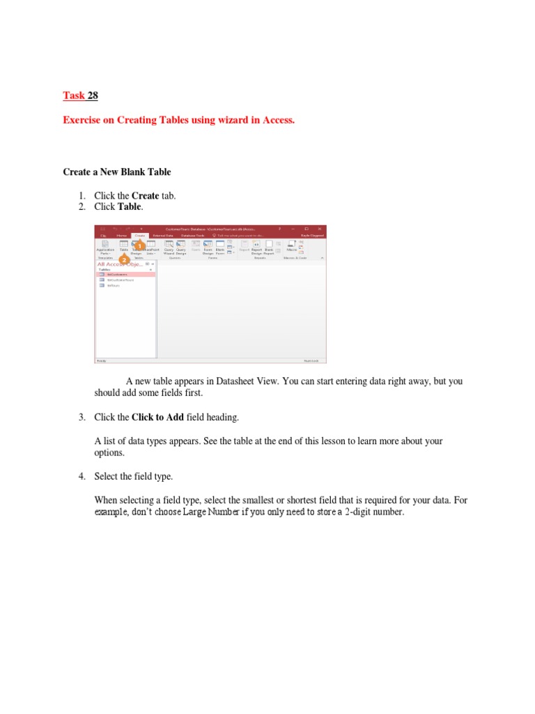Ms Access Notes | PDF | Share Point | Databases Ms Access Notes | PDF | Share Point | Databases