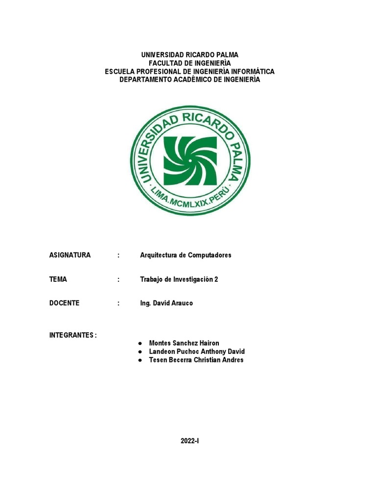 Tesen TI2 | PDF | Microprocesador | Intel