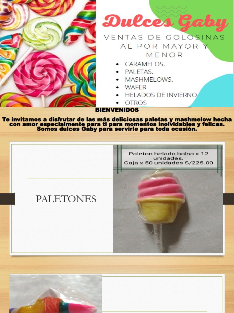 Catalogo Dulces Gaby. | PDF