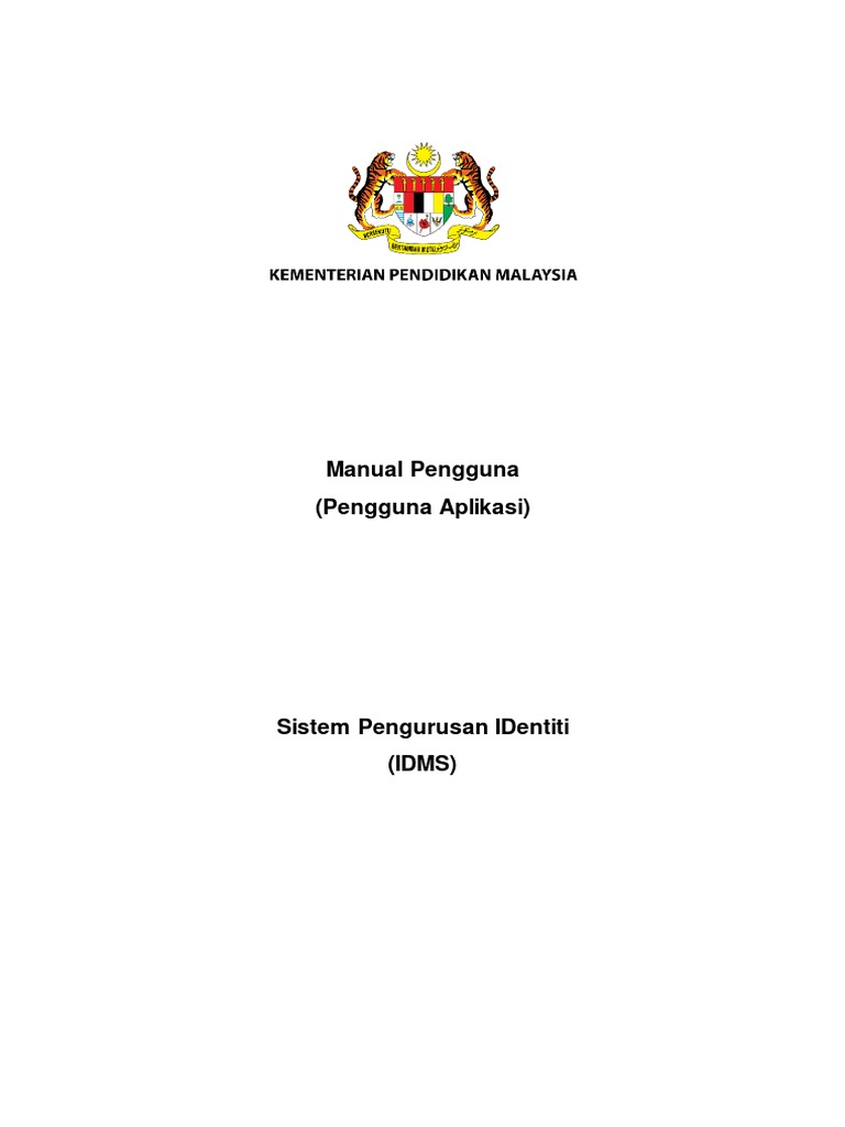 Manual Pengguna Aplikasi | PDF