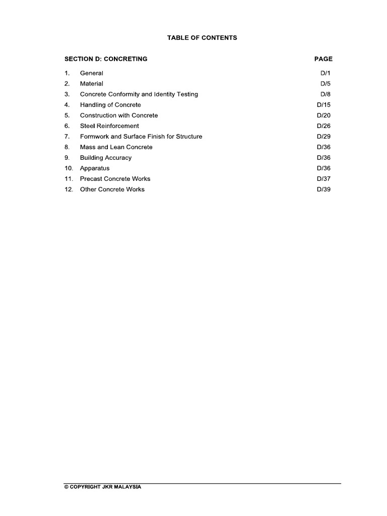 Concreting Spec | PDF | Concrete | Construction Aggregate