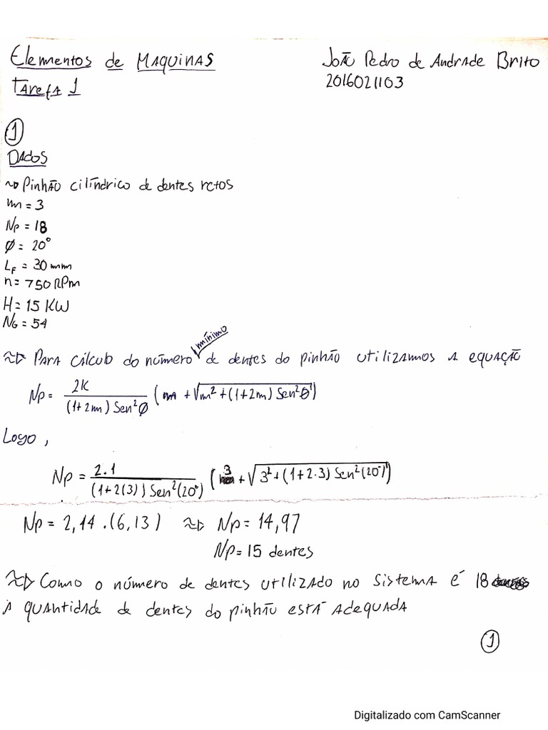 Tarefa1 JOAO PEDRO ANDRADE BRITO 2016021103 | PDF