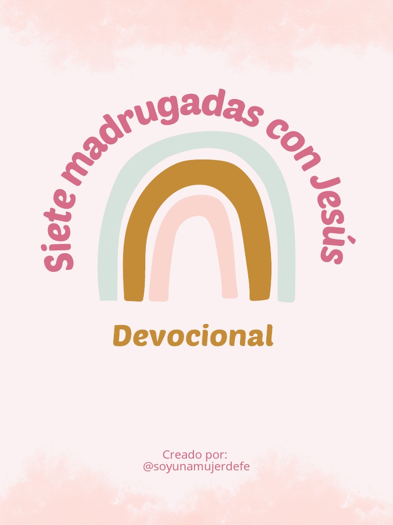 Guía - Devocional 7 Madrugadas Con Jesús | PDF | Oración | Jesús