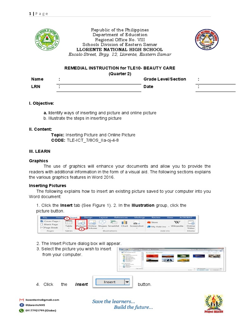 Remedial Instruction | PDF | Icon (Computing) | Button (Computing)