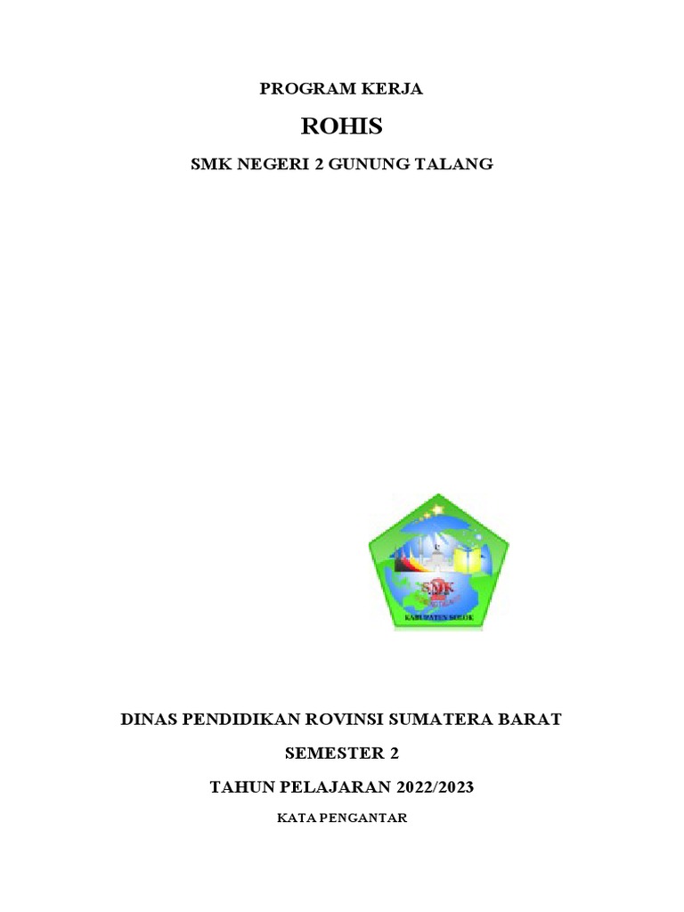 Program Kerja Rohis | PDF