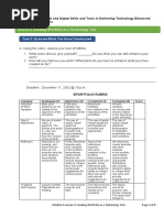 Portfolio Assessment Rubric | PDF | Rubric (Academic) | Graphics