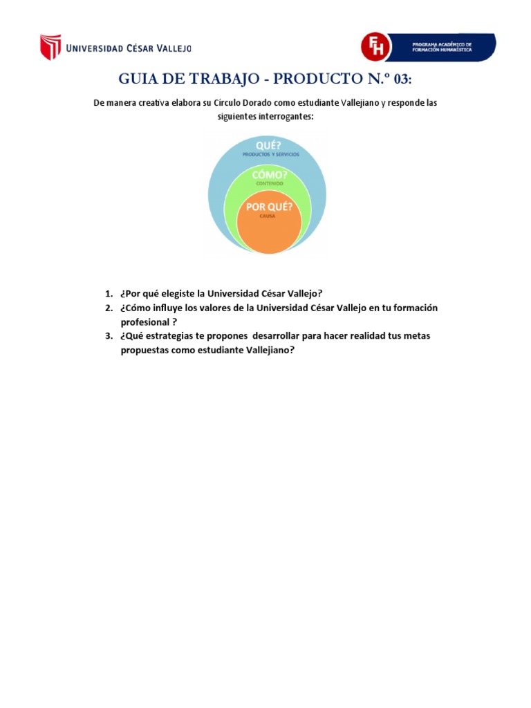 Guía para reflexionar sobre los valores y metas como estudiante de la ...