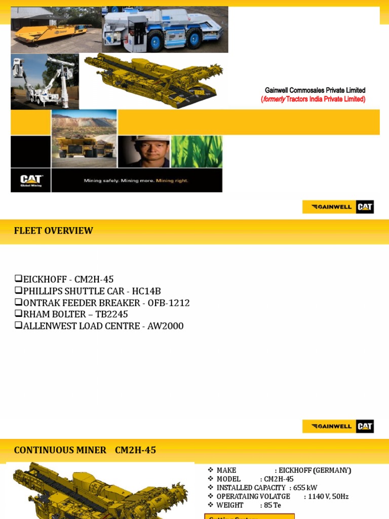 Presentation On CM Operation | PDF