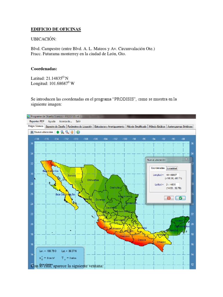 Analisis Sismico Estatico-Programa Prodisis | PDF | Microsoft Excel | Física Aplicada e ...