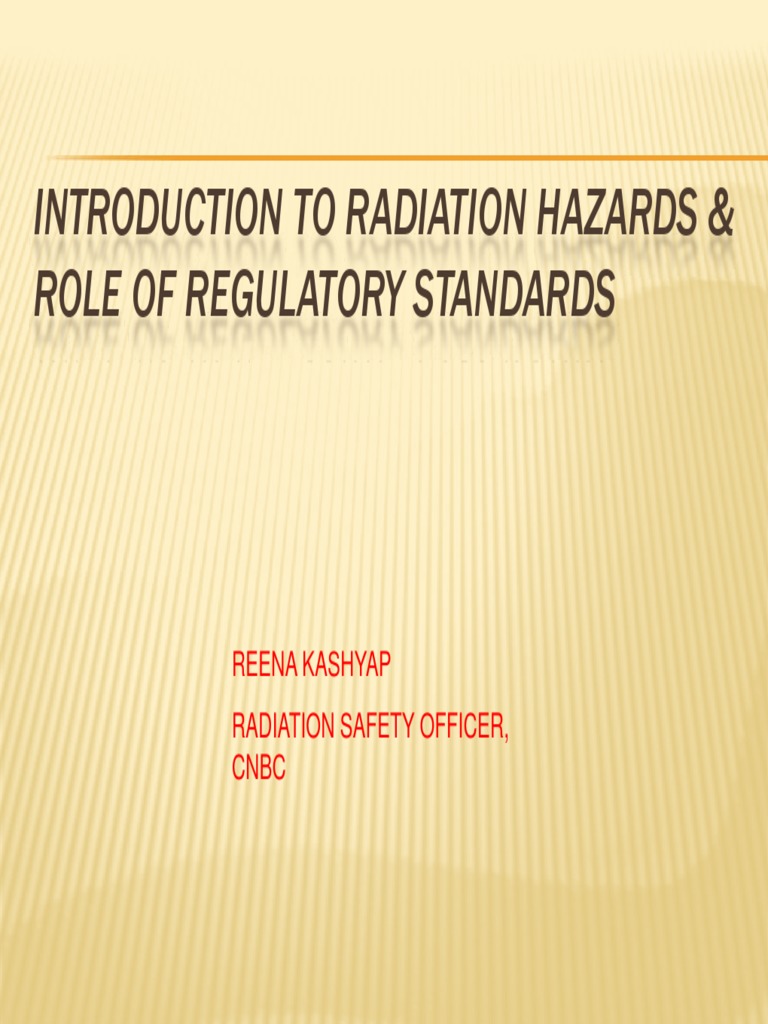 Drga Radiation Hazards Protection and Preventive Measures | PDF