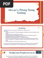 Asynchronous Class in Filipino | PDF