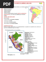 Etapas de La Historia Del Perú - FICHA | PDF